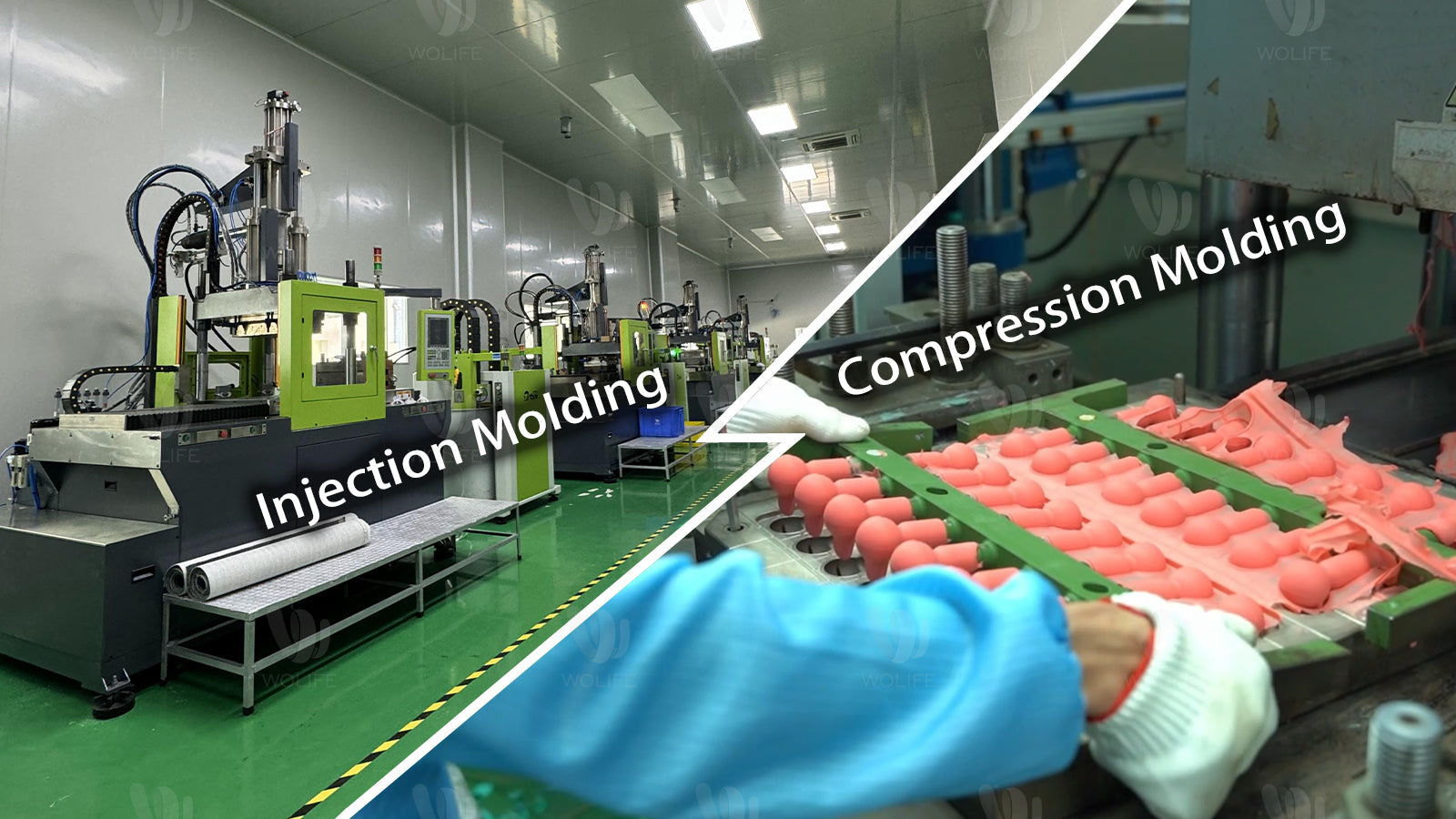 What Is the Difference Between Injection Molding and Silicone Compress ...